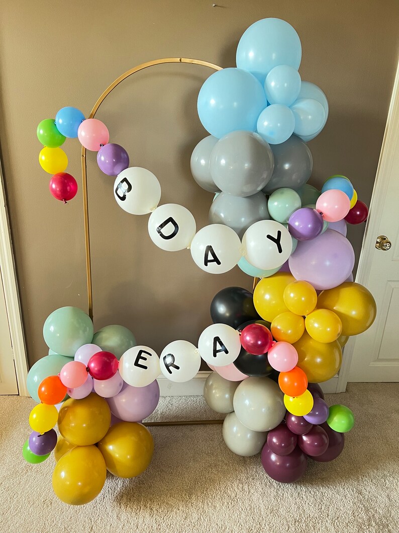Friendship Bracelet Balloon Kit | in My Birthday Era Party | Custom ...