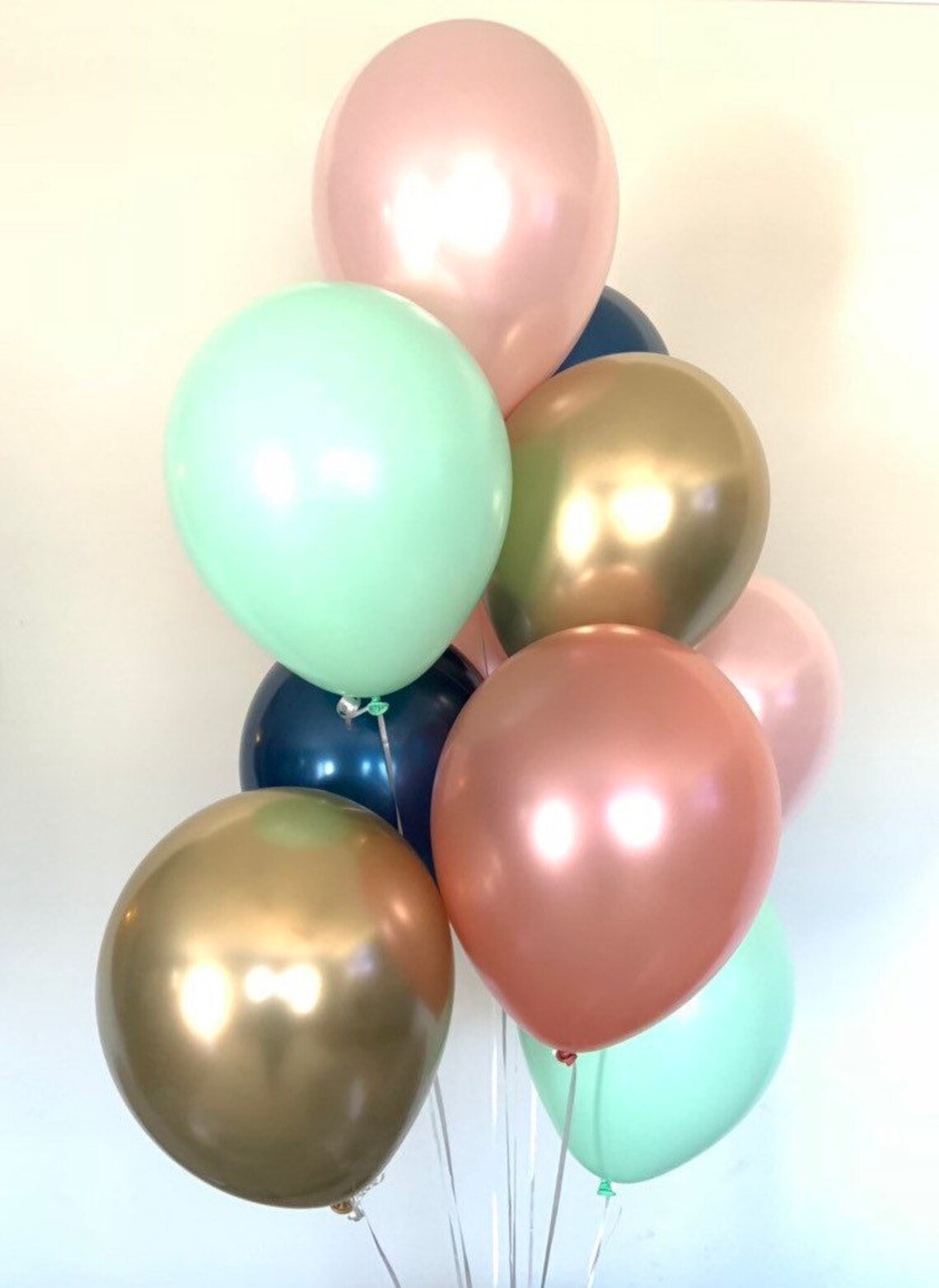 Pink Blush Balloons | Blush and Gold Balloons | Mint and Blush Balloons ...