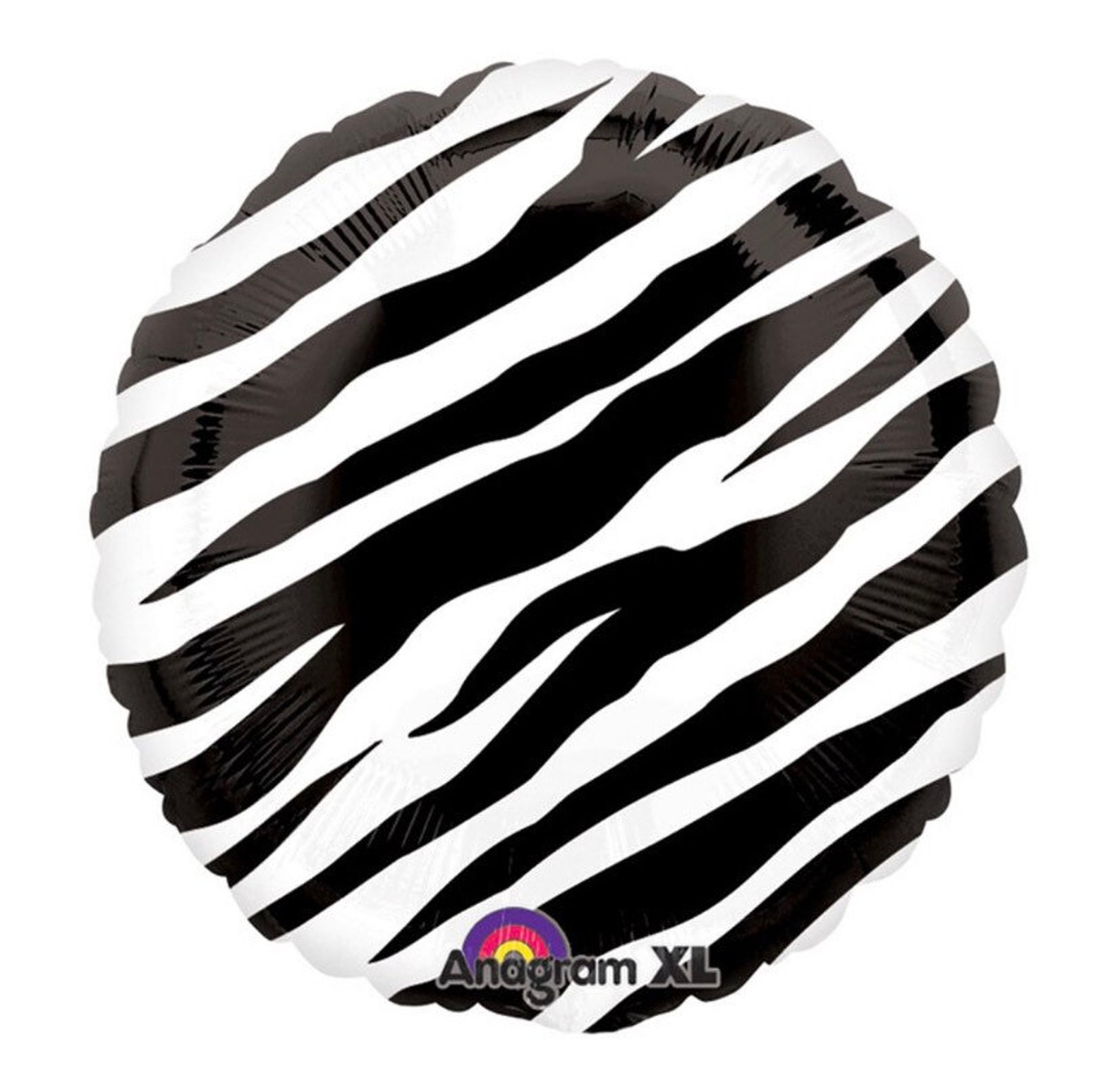 Zebra Print Balloons | Jungle Birthday Balloons | Safari Baby Shower ...