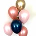 Pink Blush Balloons Blush and Navy Balloons Gold and Blush - Etsy