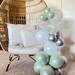 Silver Sage Balloon Garland | Sage and Silver Bridal Shower Decor ...