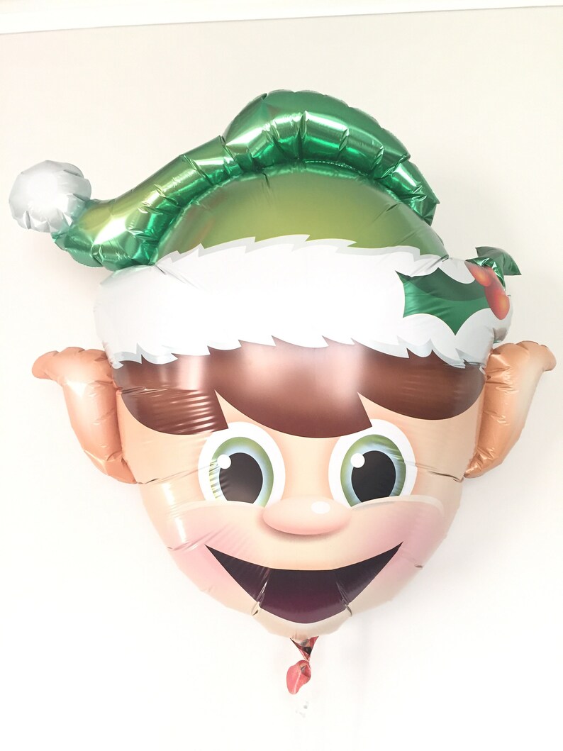 Elf Balloons Christmas Party Decor Kids Christmas Decor - Etsy