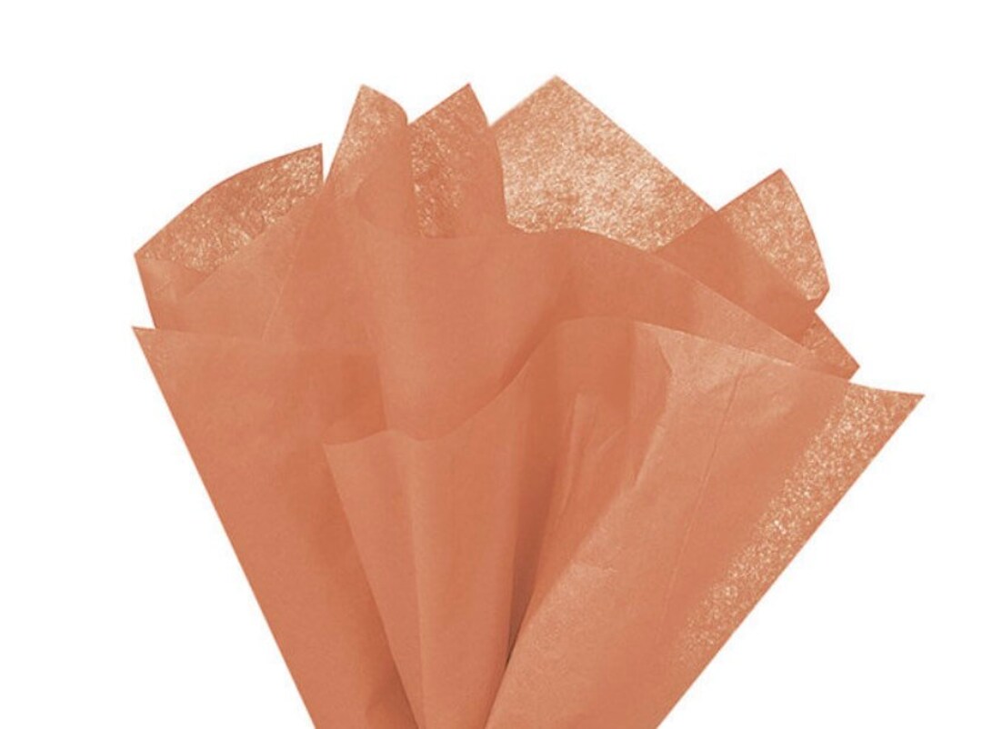 Terra Cotta Tissue Paper | 24 Sheets Terra Cotta Tissue Paper | 20”x 30 ...
