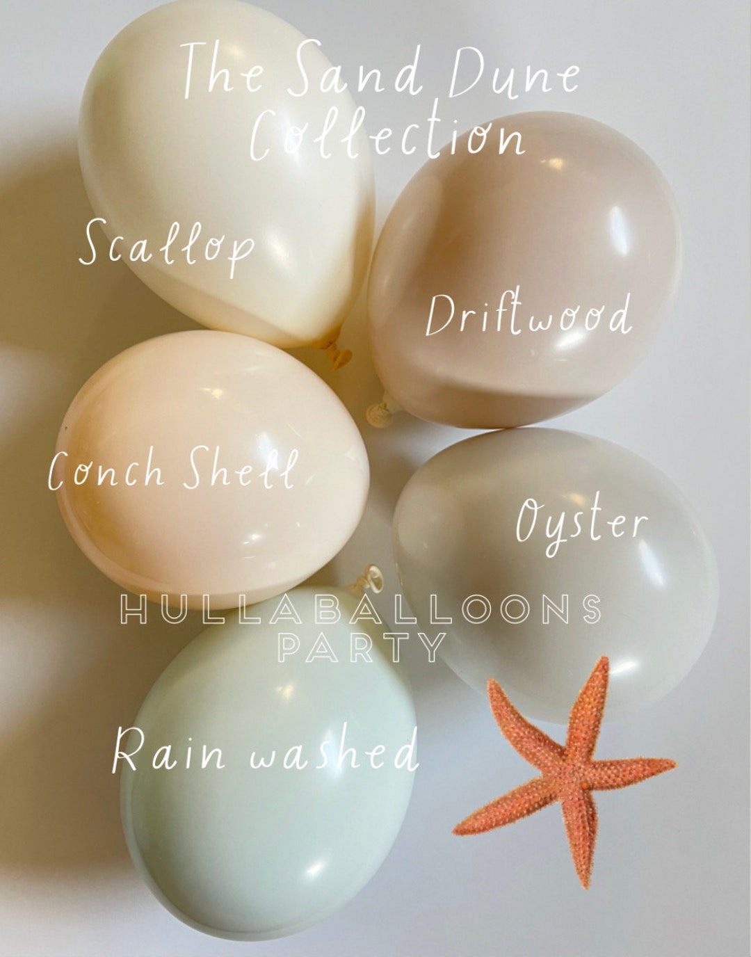 Sand Dune Layered Balloons | Beach First Birthday | Beach Baby Shower ...