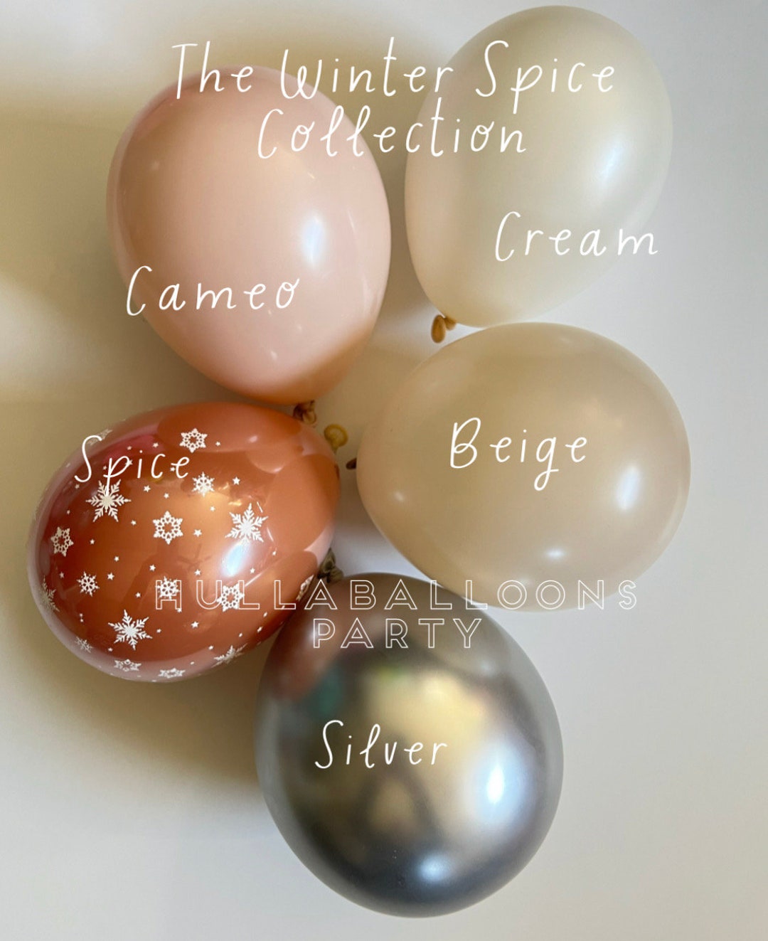 Winter Spice Balloons | Boho Party Decor | Winter Onederland Birthday ...