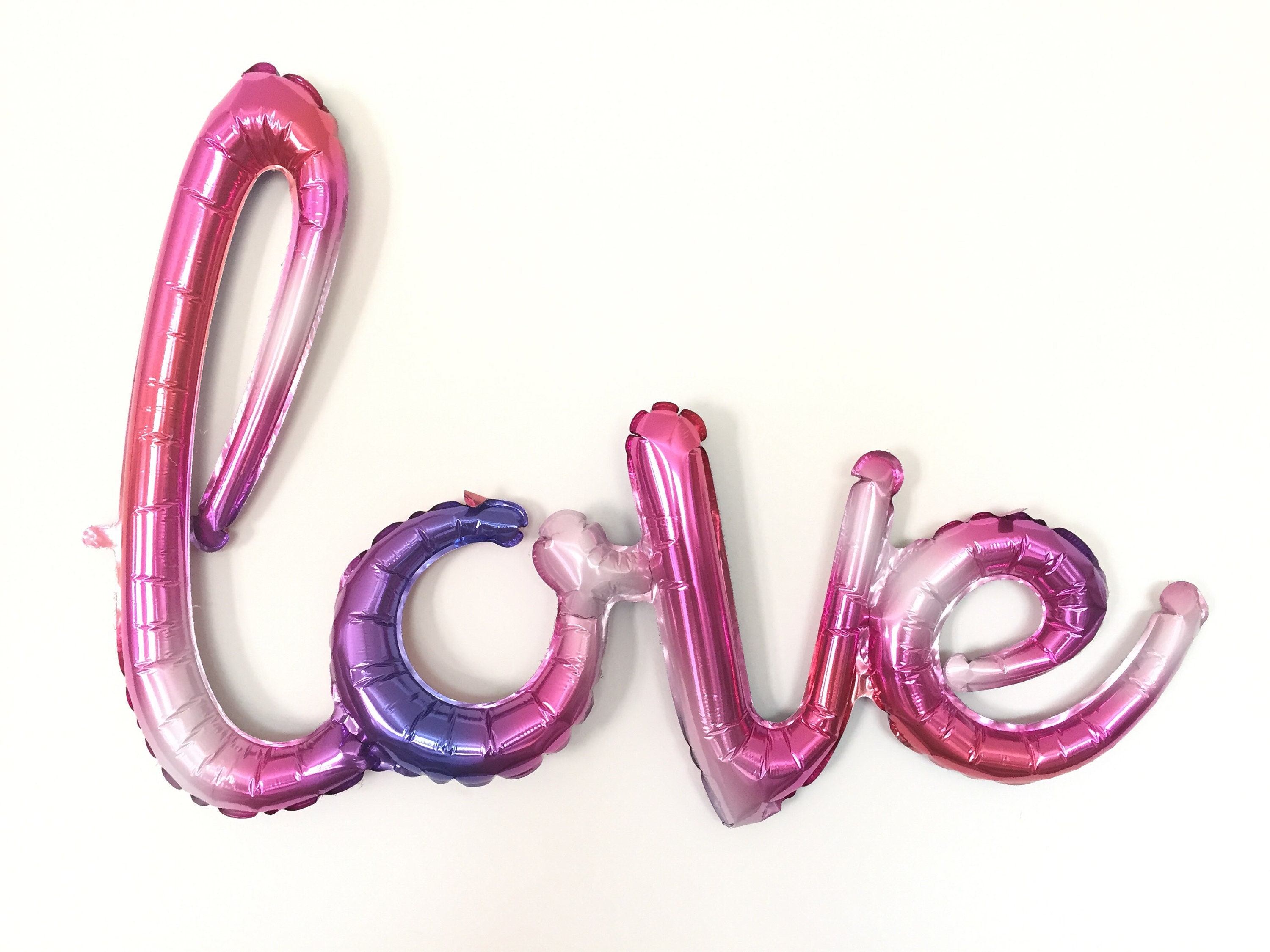 Love Script Balloon | Valentines Day Balloons | I Love You Balloons ...