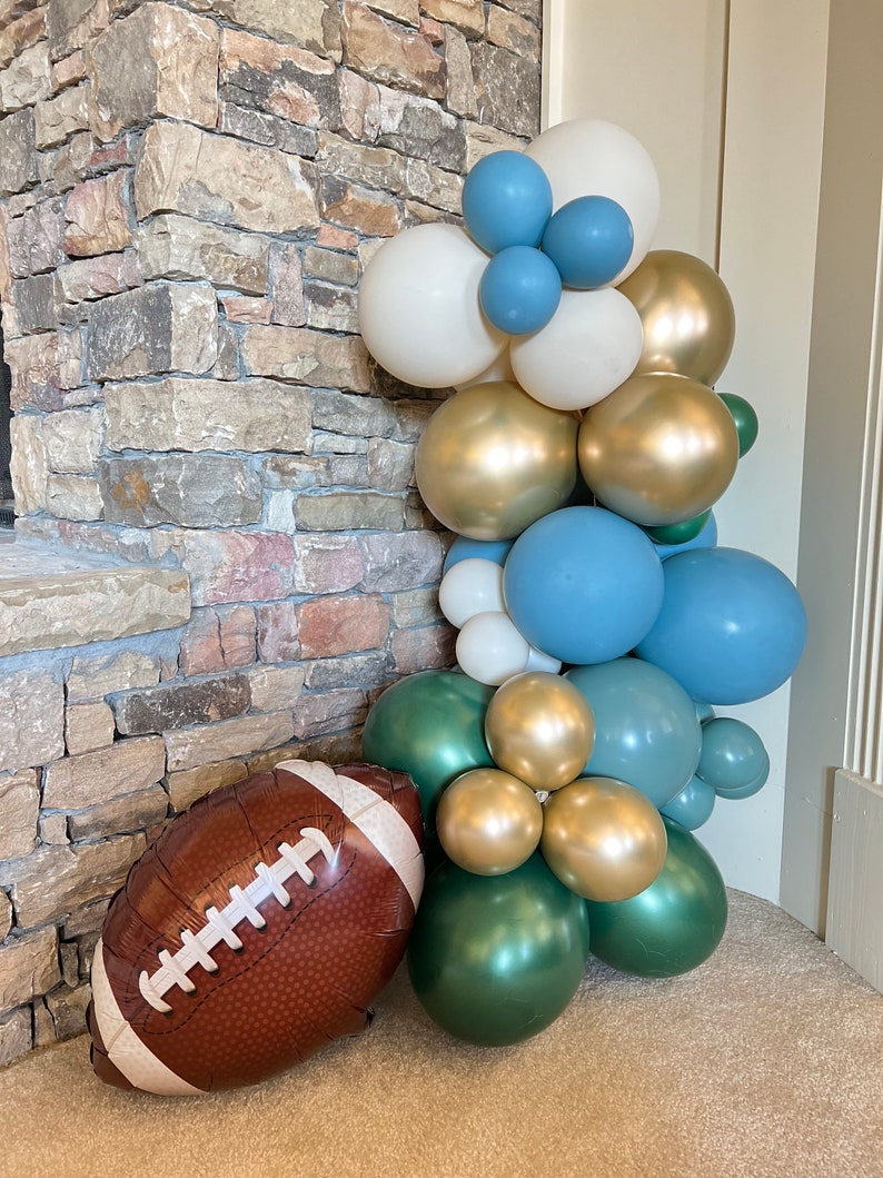 First Down Balloon Garland Football Birthday Party - Etsy