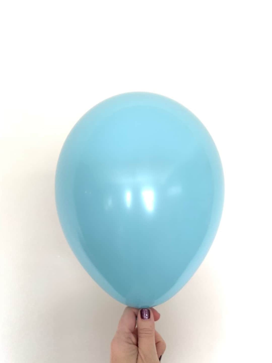 Sea Glass Balloons | Blue Latex Balloons | Sea Glass Blue Birthday ...