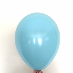 Sea Glass Balloons | Blue Latex Balloons | Sea Glass Blue Birthday ...
