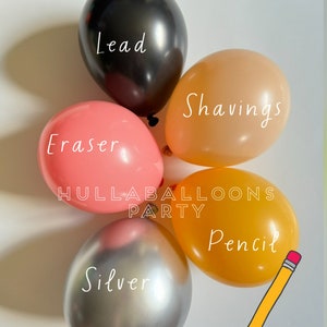 Pencil Balloons | Back to School Balloons | Teacher Baby Shower ...