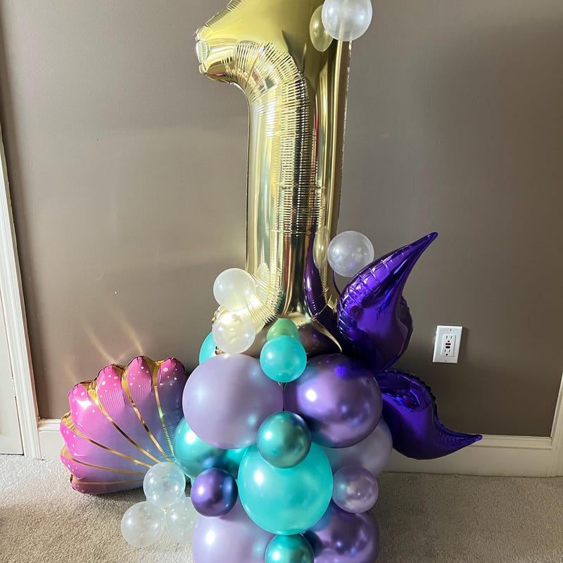 Mermaid Seashell Balloon - Etsy