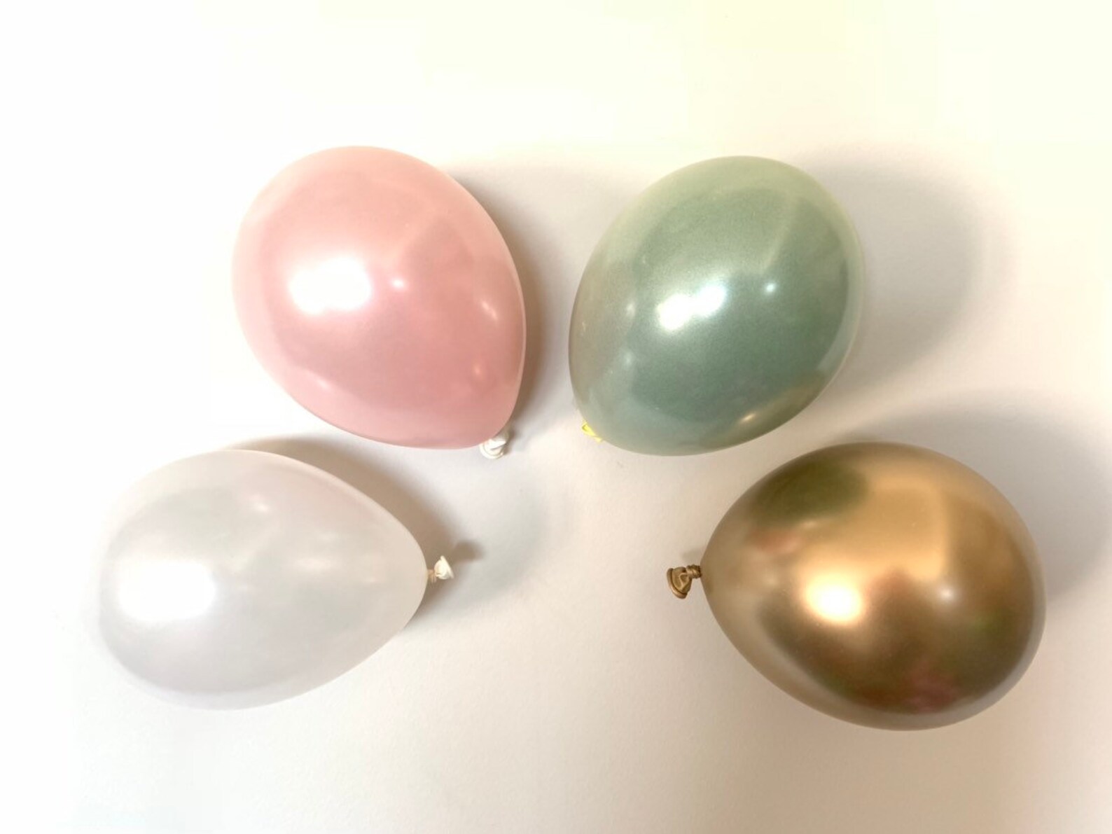 Mini Sage and Blush Balloons | Blush and Sage Balloons | Mini 5” Latex ...