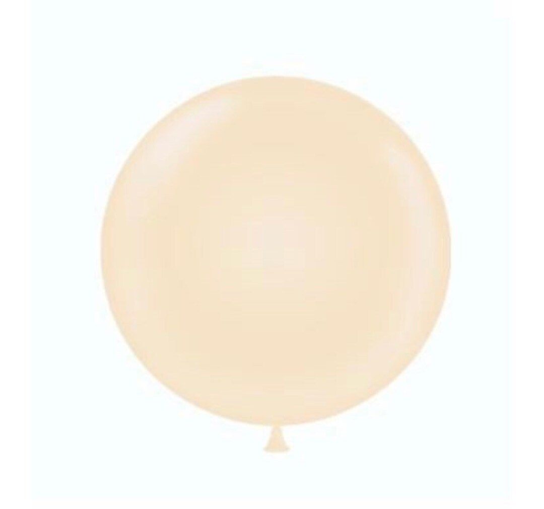 Tuftex Blush Balloons | 24” Blush Balloons| Large Peach Balloons ...
