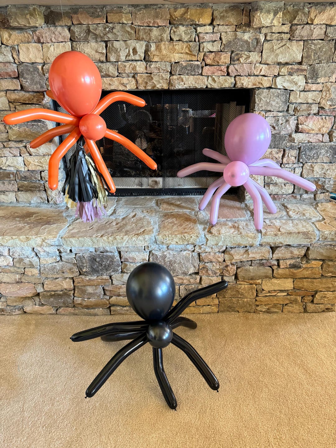 Boho Spider Balloons | Halloween Birthday Little Boo is Due Baby Shower ...