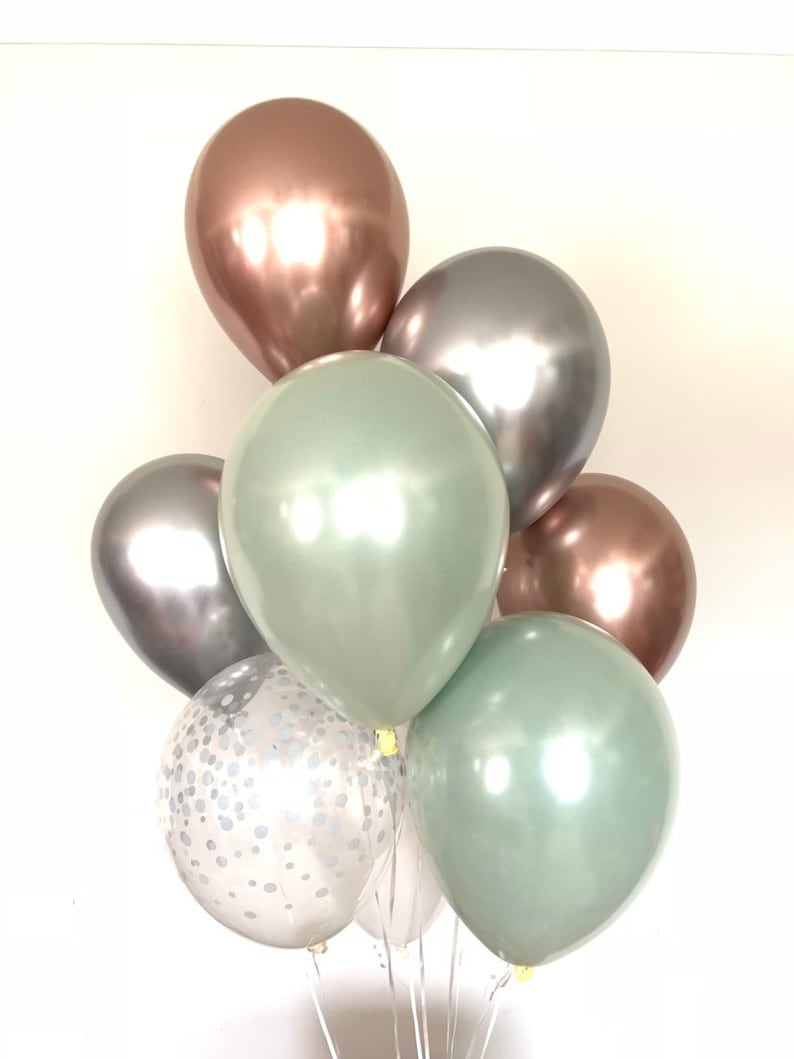 Sage Green Balloons Light Green Wedding Decor Green and | Etsy