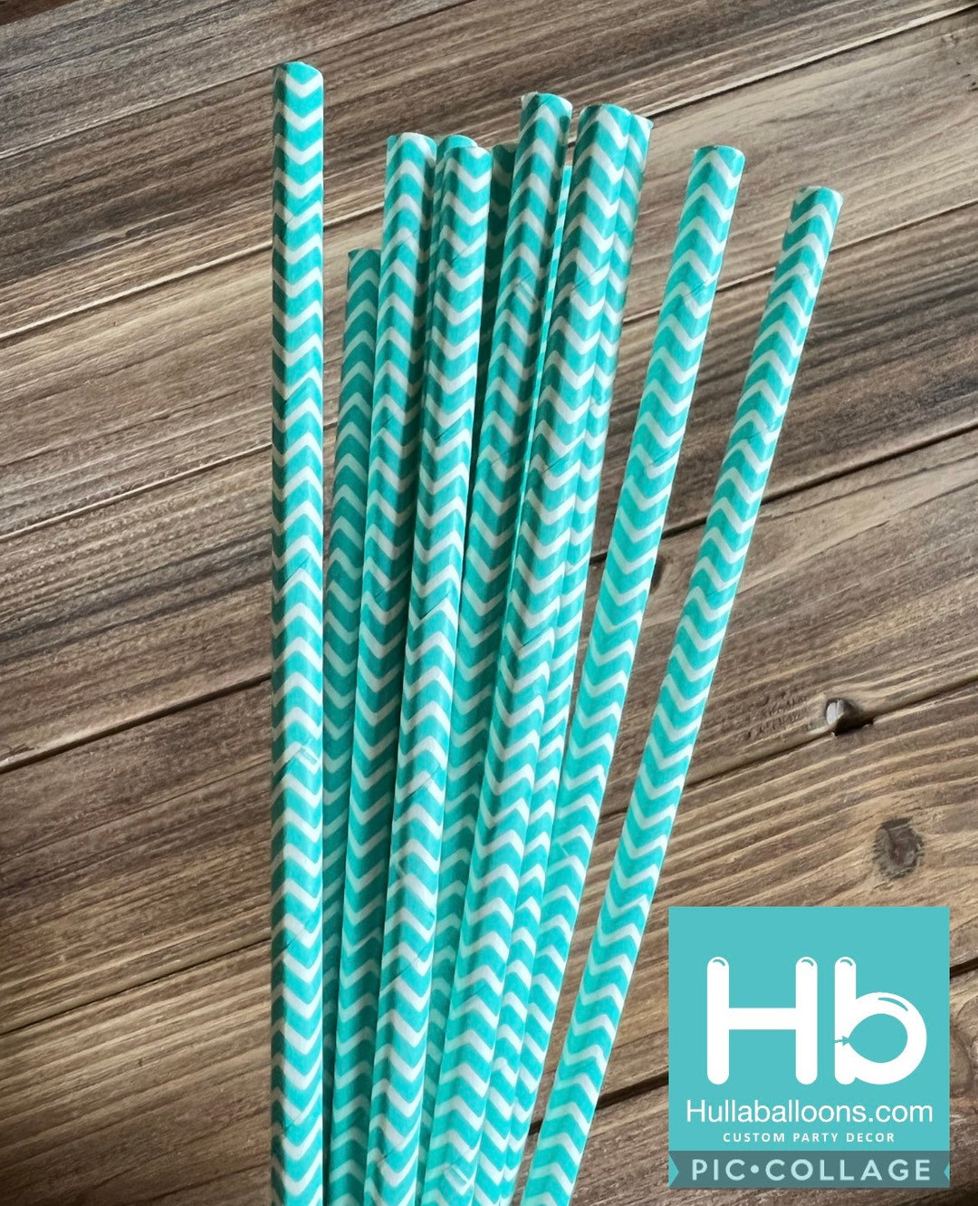 Teal Chevron Straws | Teal Paper Straws | Woodland Baby Shower | Little ...