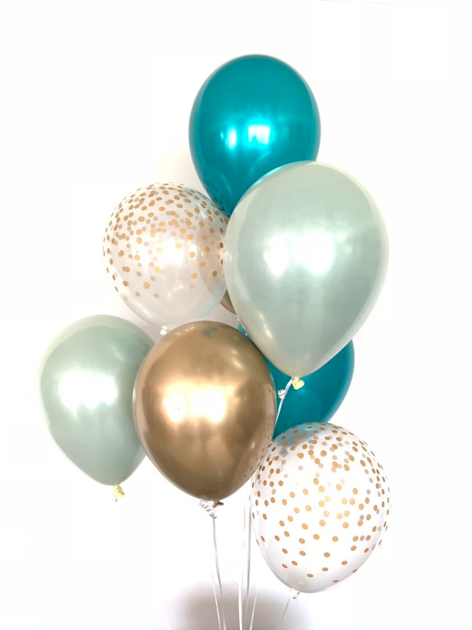 Sage Green Balloons Fall Bridal Shower Decor Teal and Sage | Etsy