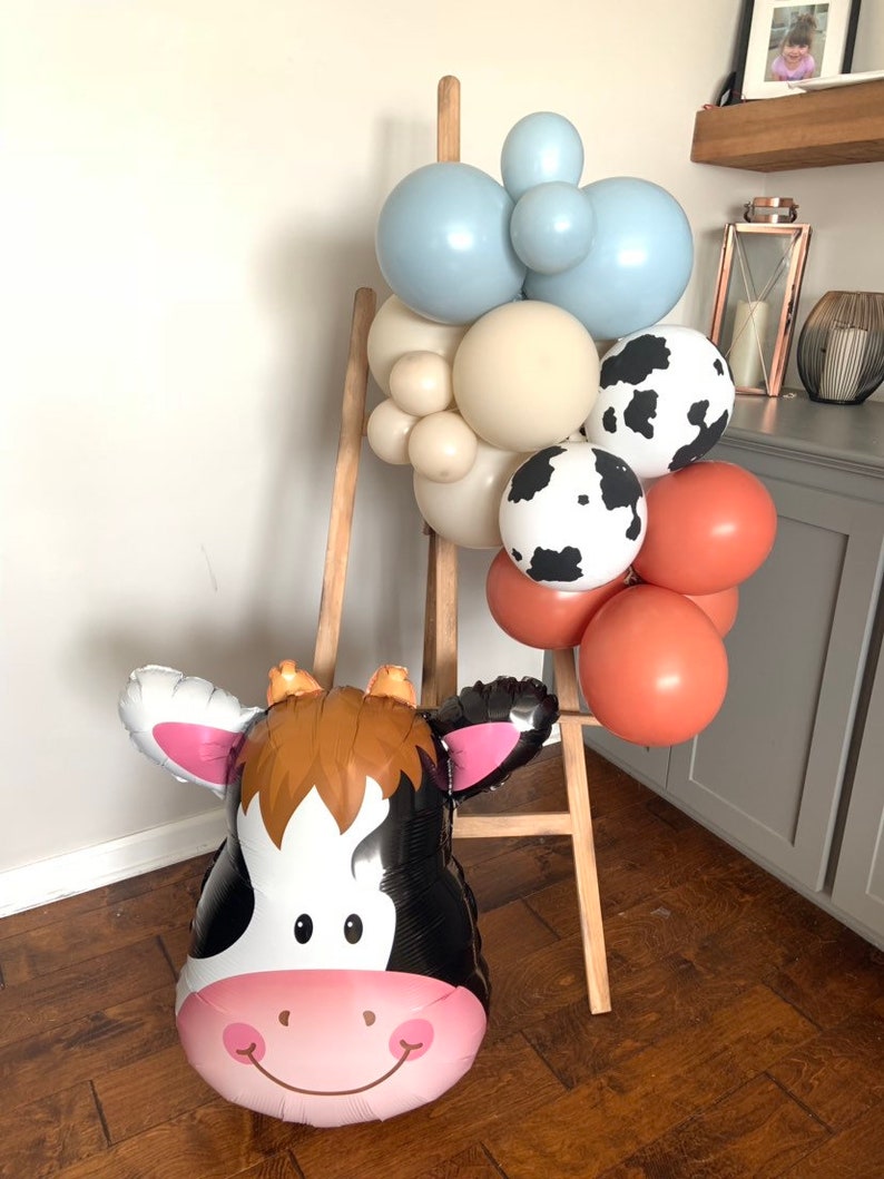 Barnyard Balloon Garland Farm Balloon Garland Oink Moo - Etsy