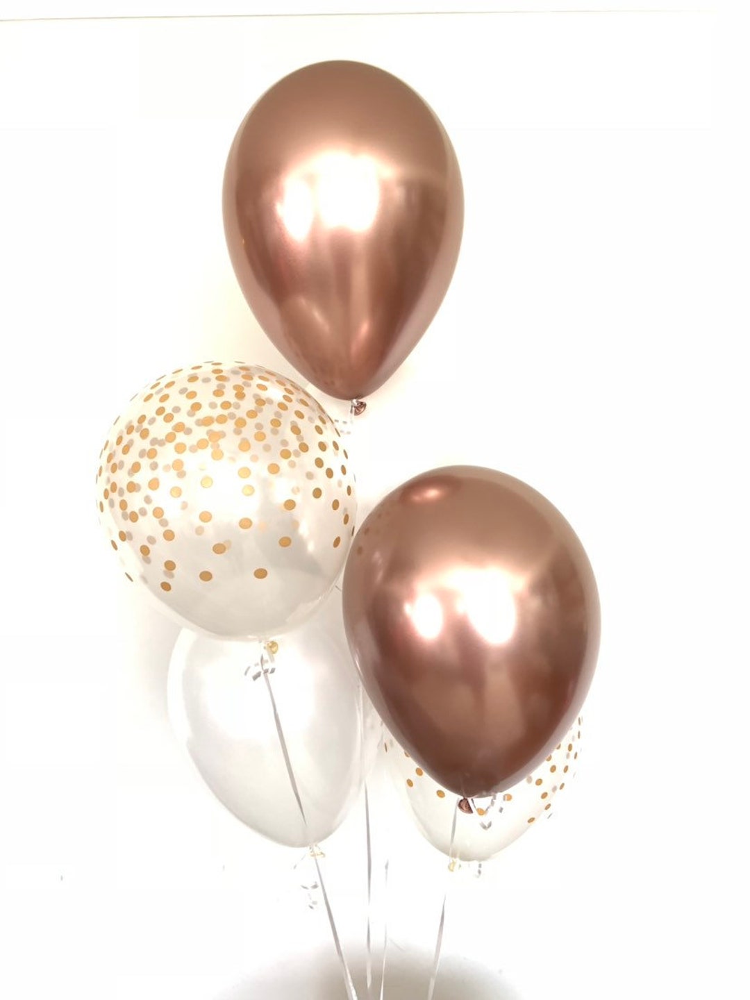 NEW Chrome Rose Gold Balloons | Rose Gold Chrome Balloons | Chrome ...