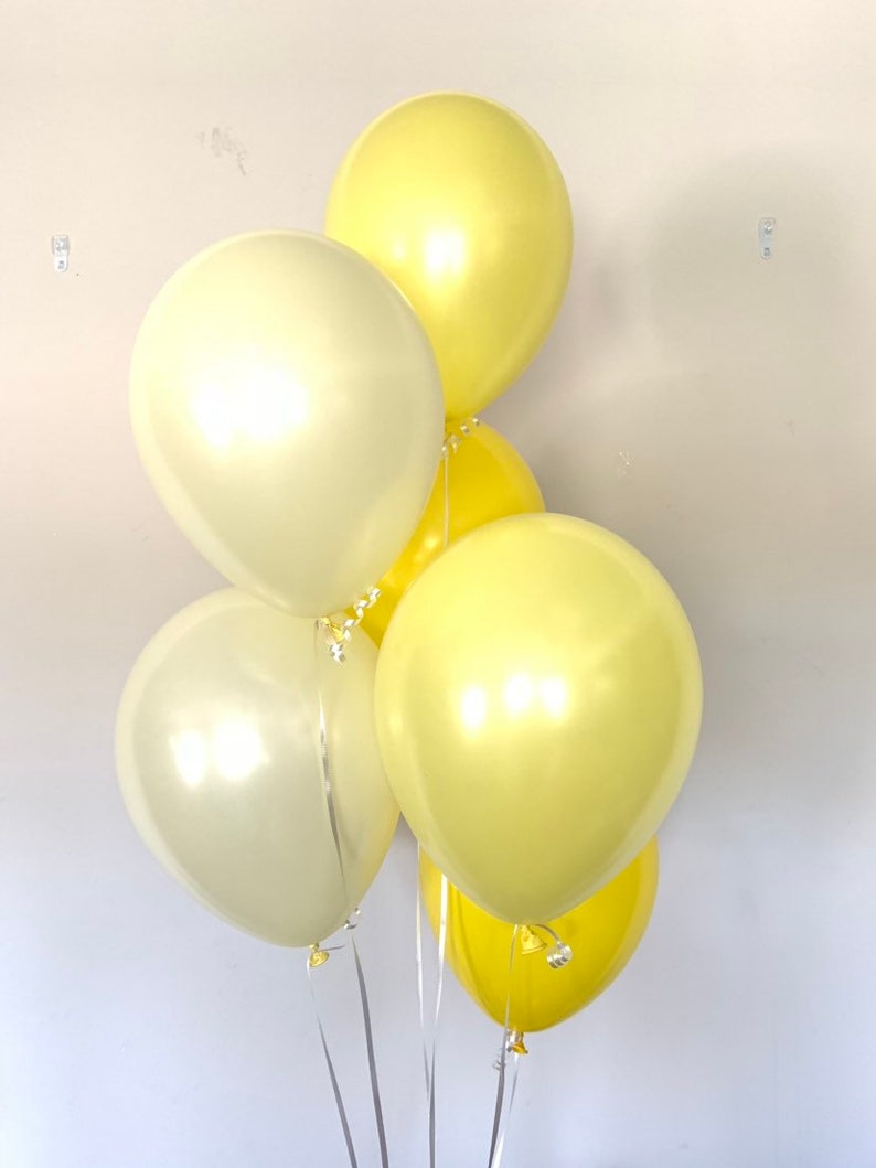 Yellow Balloons Lemon Balloons Citrus Balloons Lemonade | Etsy
