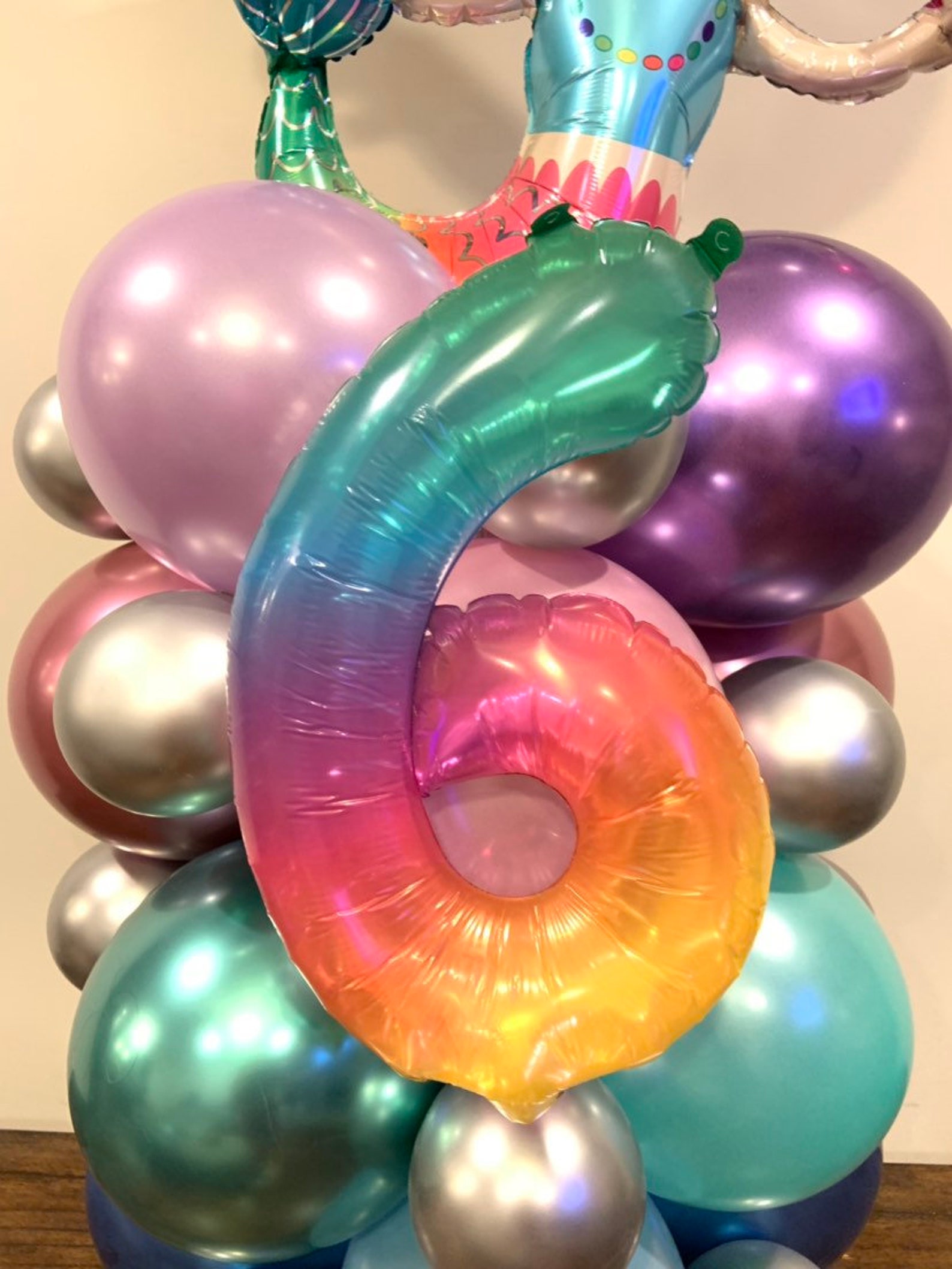 6th Birthday Balloons Sixth Birthday Party Decor 6th - Etsy