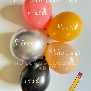 Pencil Balloons | Back to School Balloons | Teacher Baby Shower ...