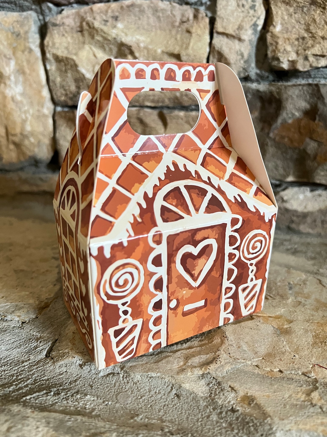Gingerbread House Favor Box Small | Oh Snap Birthday Party Favors ...