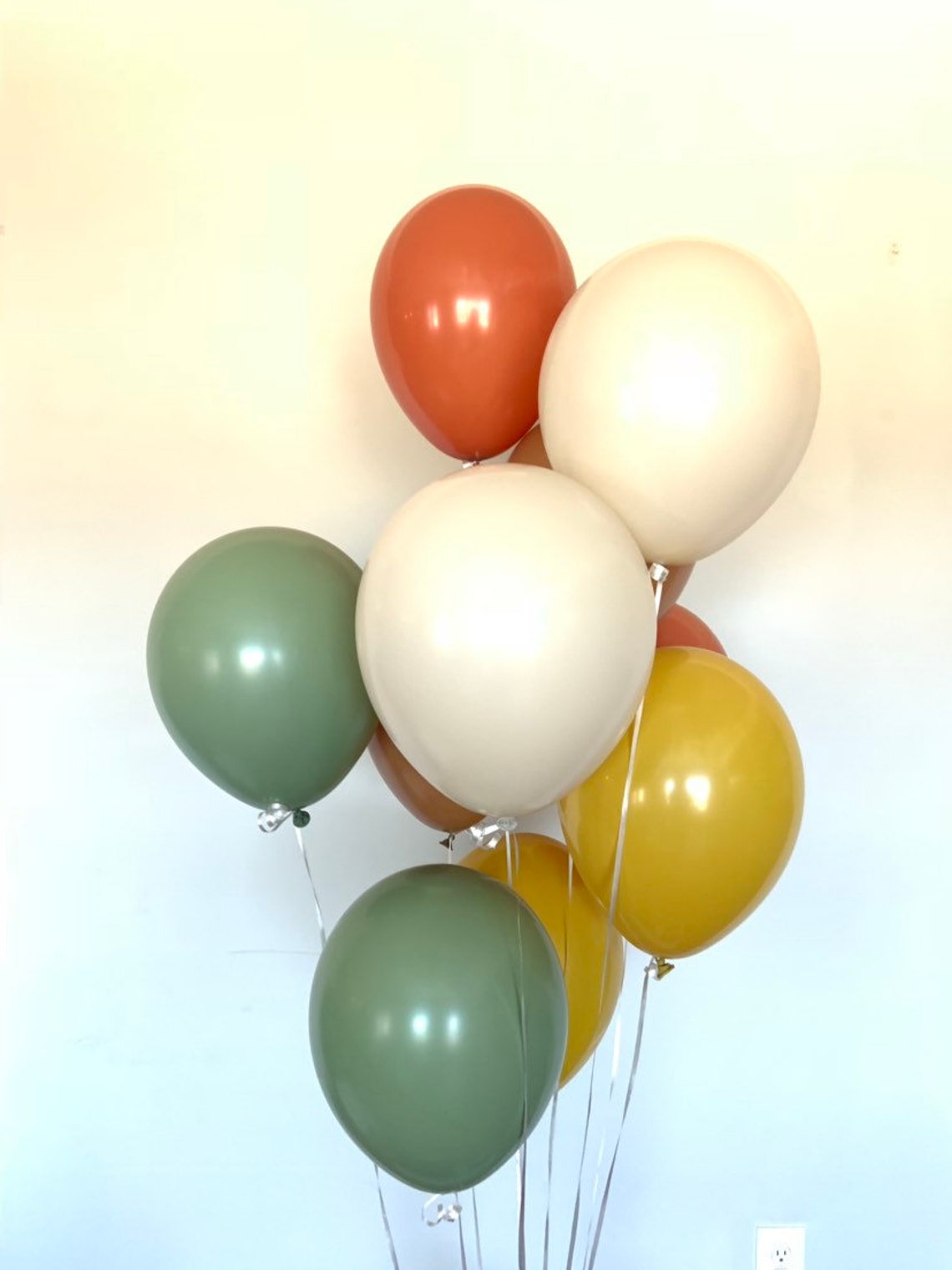 Boho Rainbow Balloons | Burnt Orange Balloons | Fall Bridal Shower ...