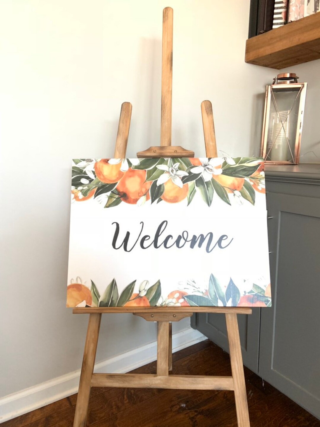 Citrus Welcome Sign | Citrus Bridal Shower | Little Cutie Baby Shower ...