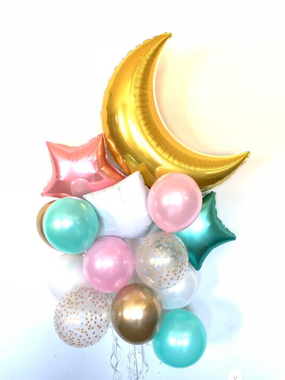 Twinkle Little Star Balloons | Twinkle Little Star Baby Shower Decor ...
