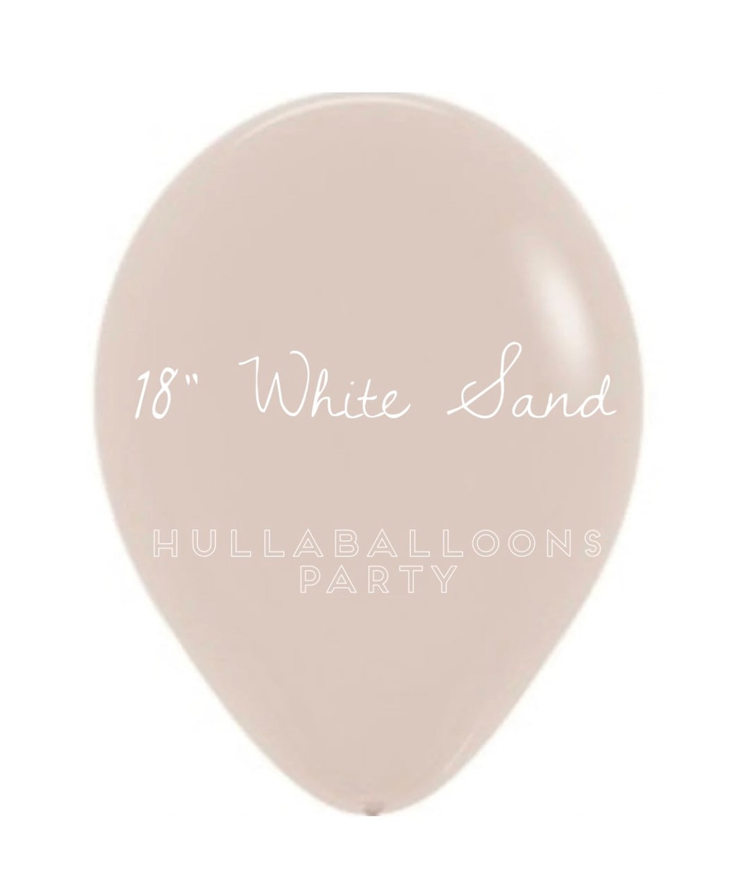 18 Inch White Sand Balloons | Sempertex White Sand Latex Balloons ...