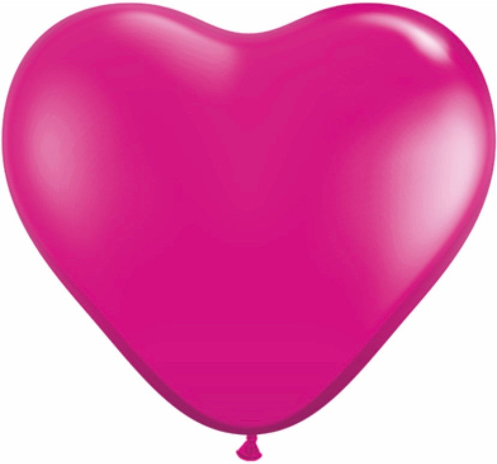 Mini Wild Berry Heart Balloons | 5” Latex Heart Balloons | Galentines ...