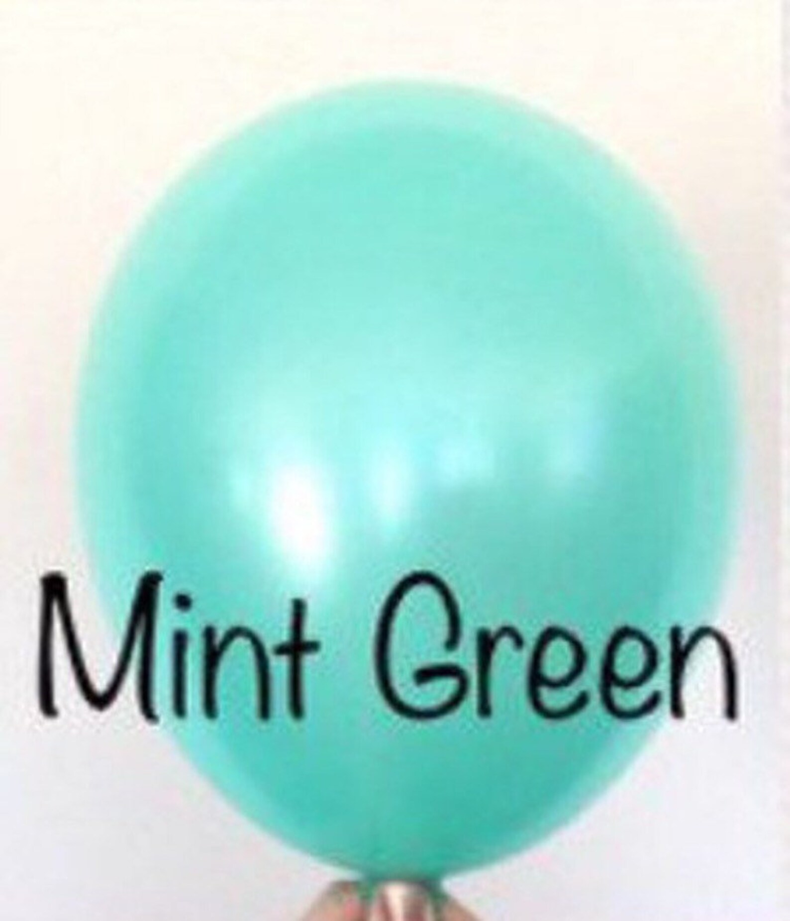Mint Green Balloons Mint Balloons Tropical Balloons Aqua - Etsy