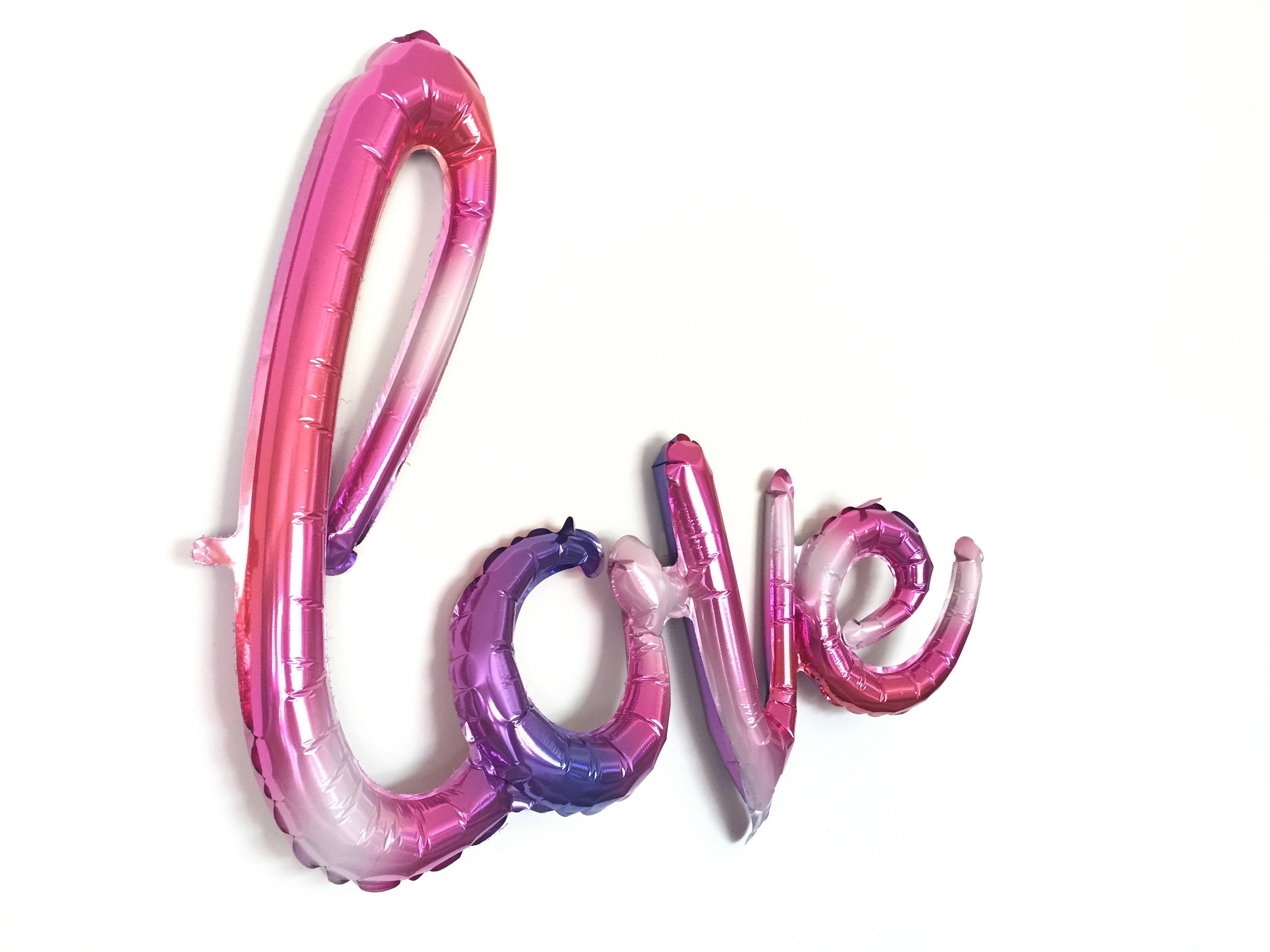 Love Script Balloon | Valentines Day Balloons | I Love You Balloons ...