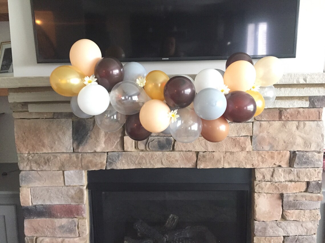 Fall Balloon Garland Fall Bridal Shower Decor Fall Baby | Etsy