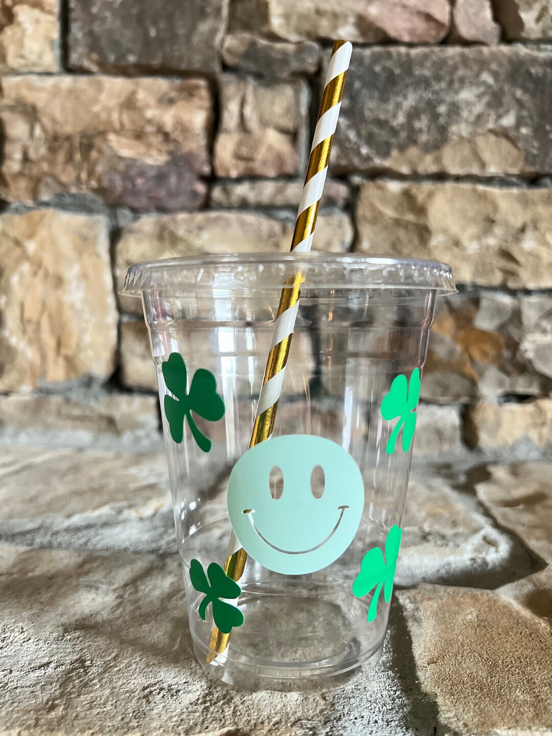 Lucky Dude Cups | One Lucky Dude Birthday | Smiley Face Party Favor ...