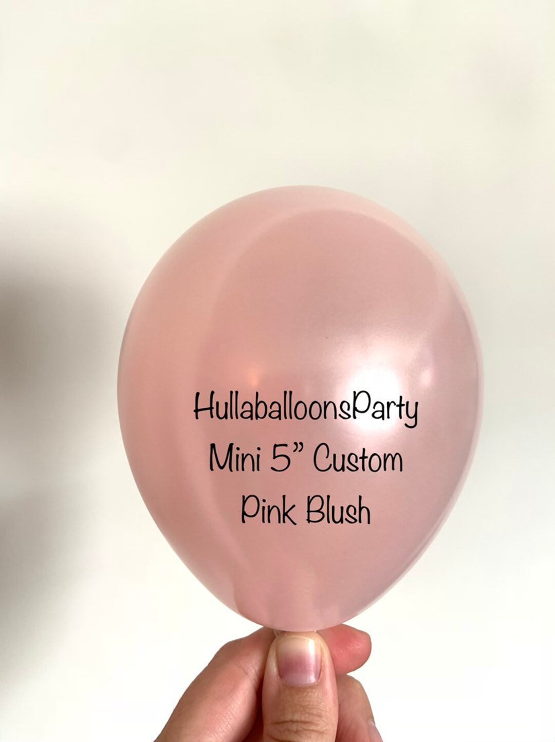 Mini Pink Blush Balloons | Mini Blush Balloons | Mini 5” Latex Balloons ...