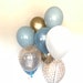 Slate Blue Balloons Slate Blue Wedding Decor Slate Blue and Fog ...