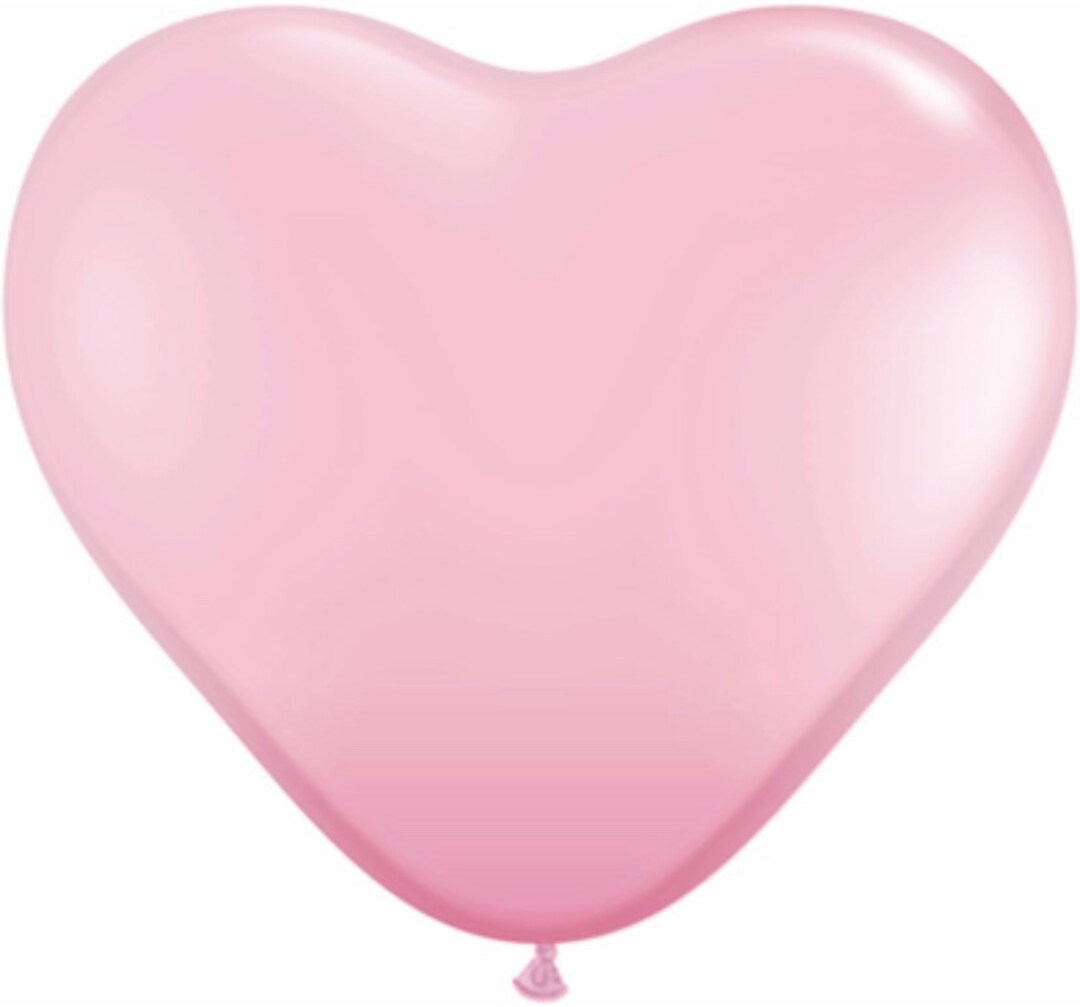 Mini Pink Heart Balloons | 5” Latex Heart Balloons | Galentines Day ...