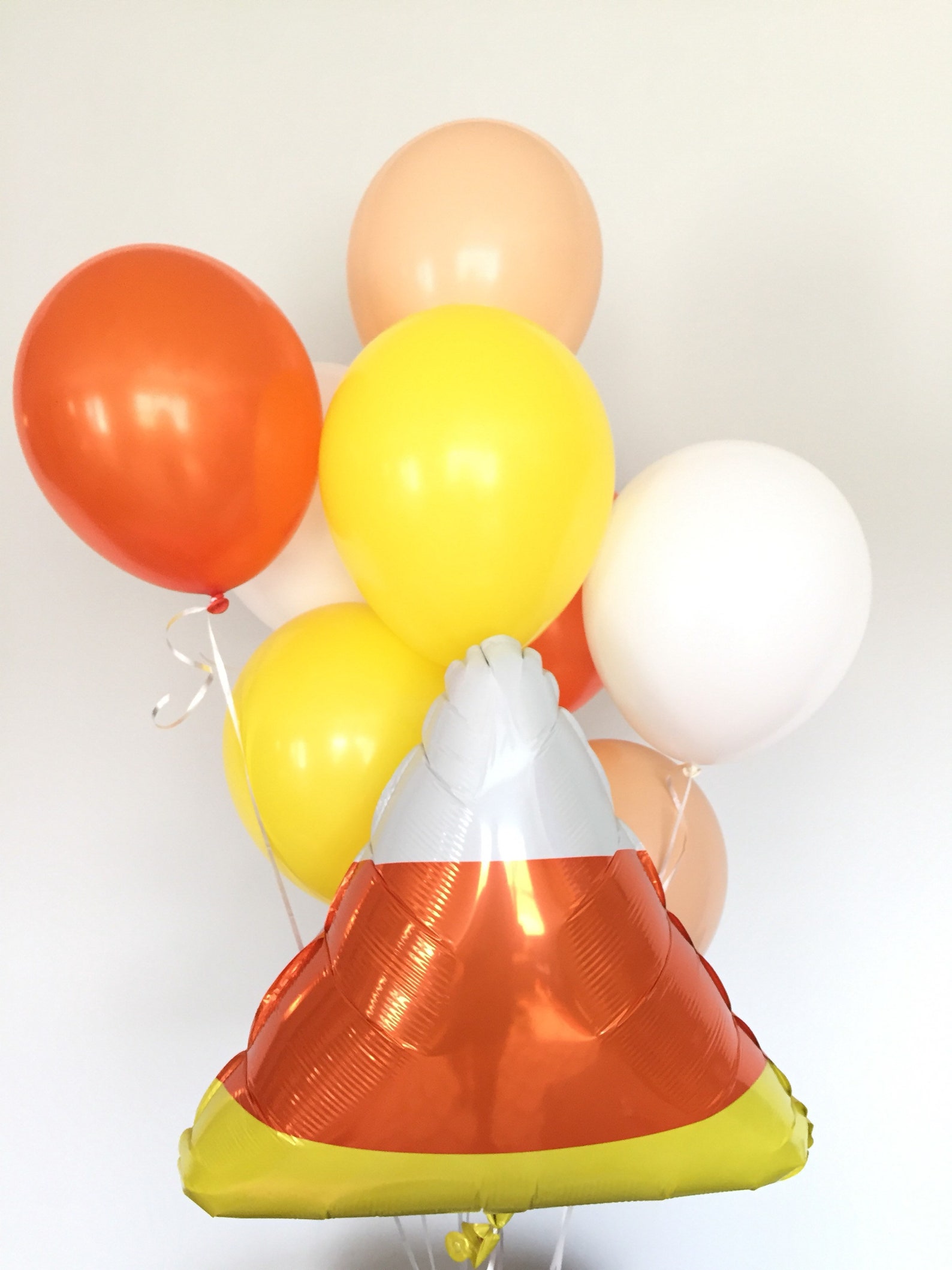 Halloween Balloons Halloween Party Decor Candy Corn - Etsy