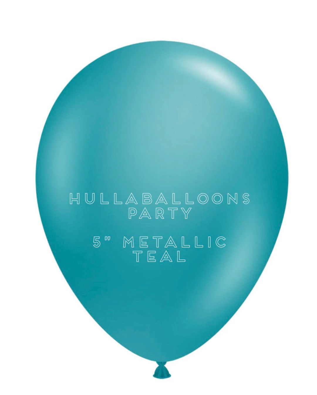 Mini Pearl Teal Green Balloons | Air Fill Teal Balloons | Mini 5” Latex ...