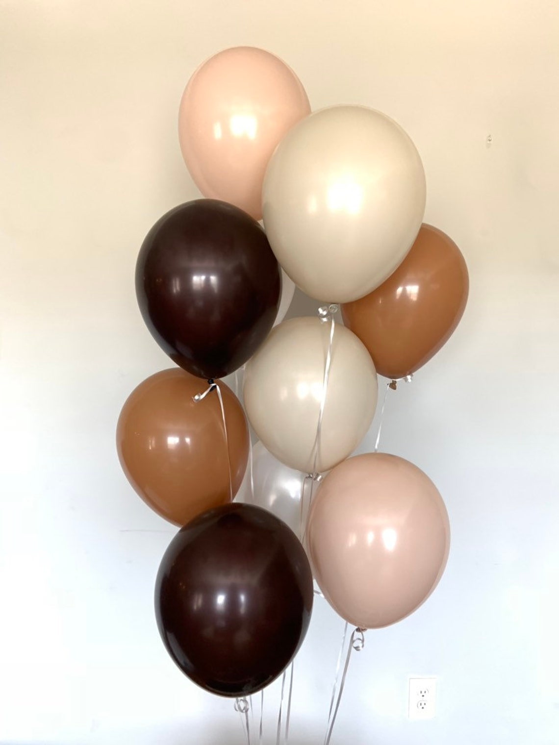 Globos marrones apagados / Globos neutros / Globos color piel ...
