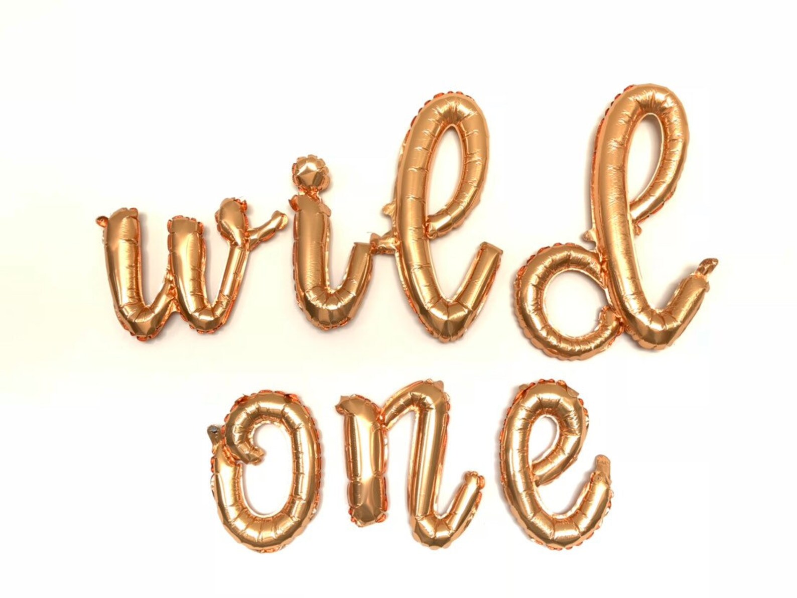 Wild One Balloons | Wild One Baby Shower Decor | Rose Gold Wild One ...