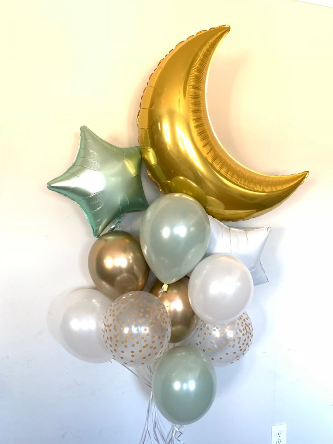 Twinkle Little Star Balloons | Twinkle Little Star Baby Shower Decor ...