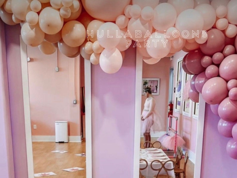 Ballerina Balloons | Ballet Birthday Party | Sodt Pinks Baby Shower ...