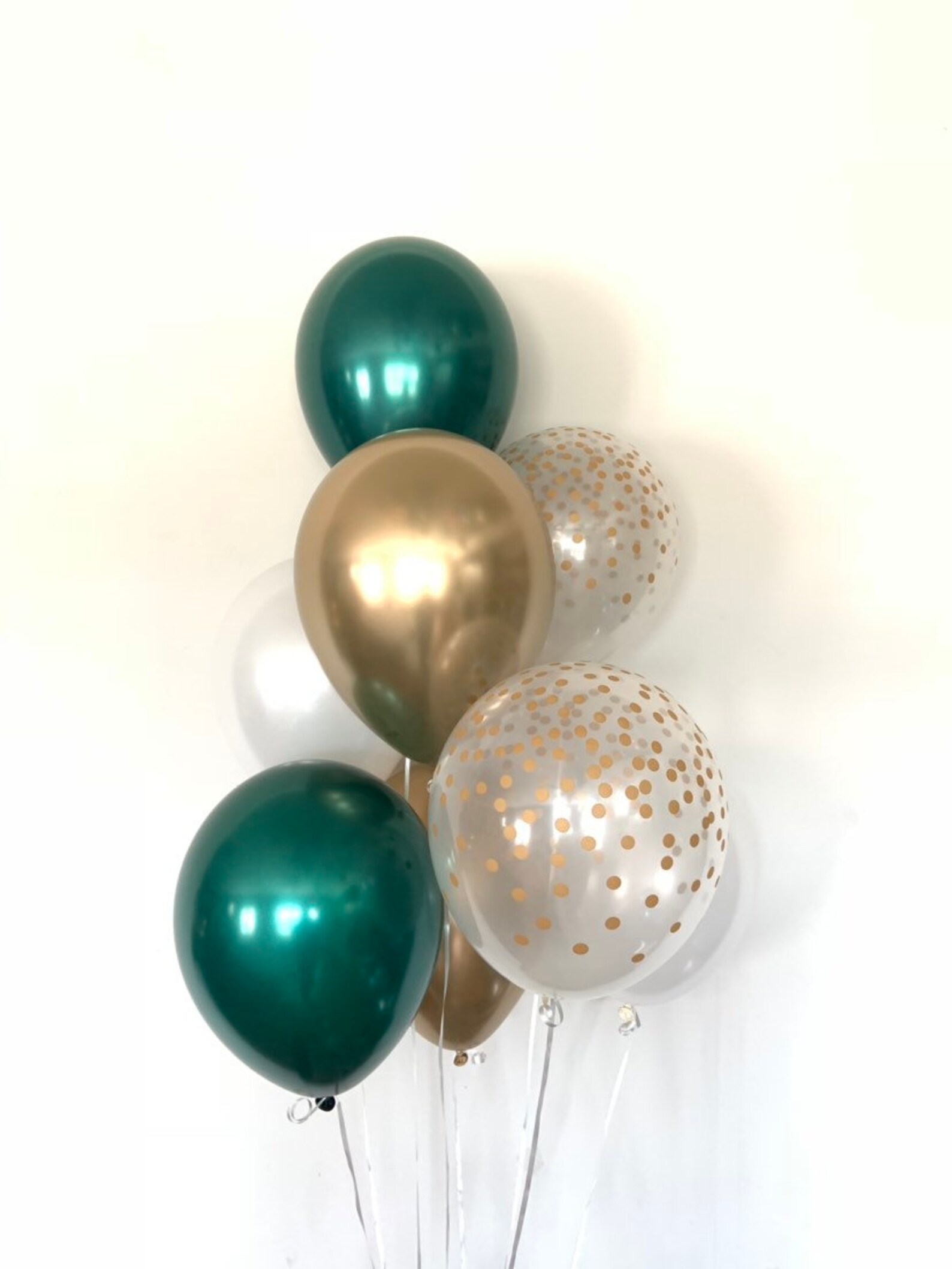 Green and Gold Balloons Green and Gold Bridal Shower Green - Etsy