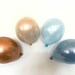 Mini Slate and Copper Balloons Slate Balloons Mini Chrome - Etsy