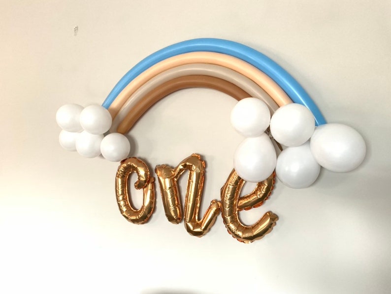 Boho Rainbow Balloons DIY Boho Rainbow Rainbow Birthday - Etsy Canada