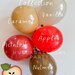 Apple Pie Balloons | Apple of Our Eye First Birthday | Sweet as Pie ...