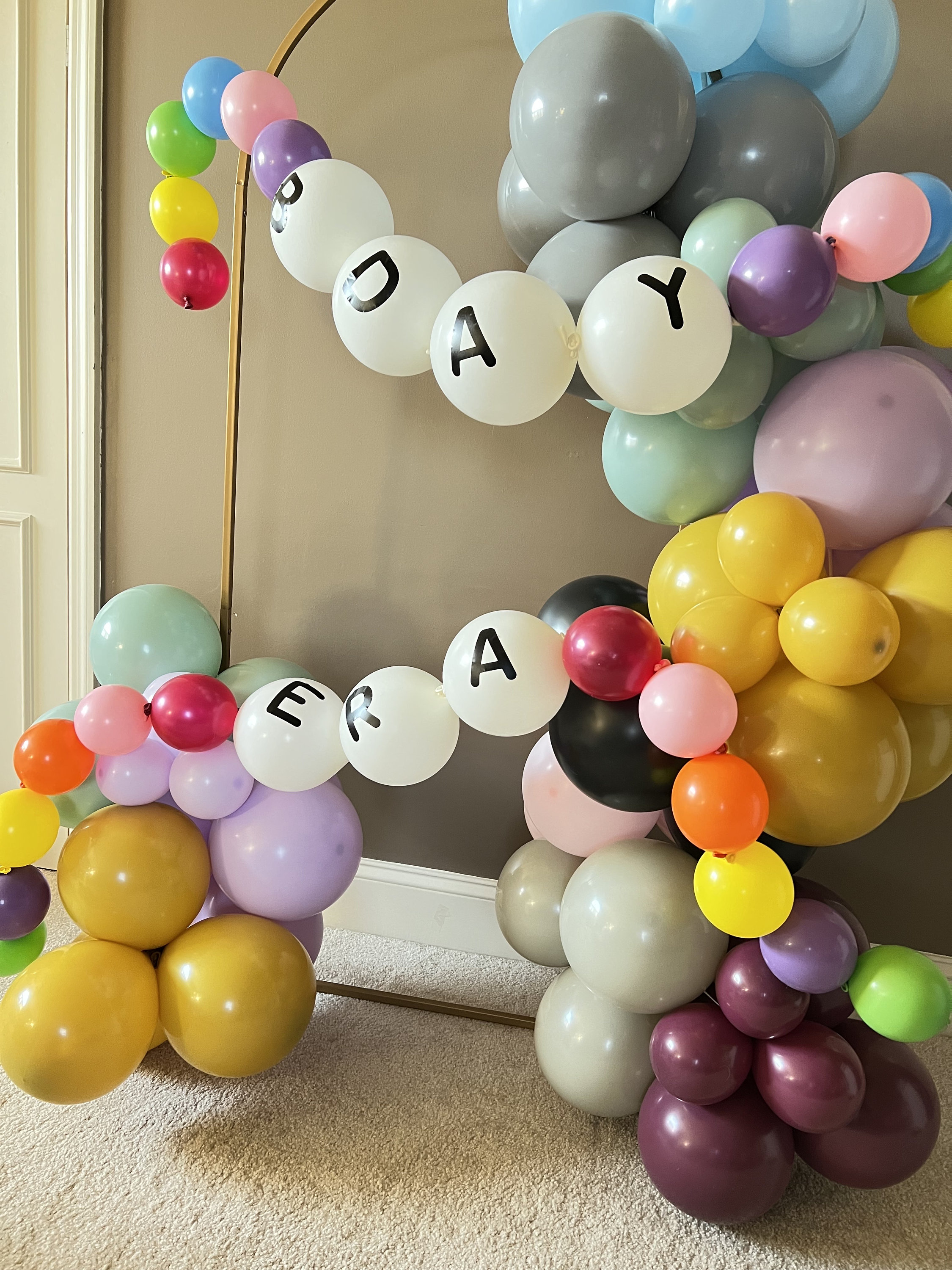 Friendship Bracelet Balloon Kit | in My Birthday Era Party | Custom ...